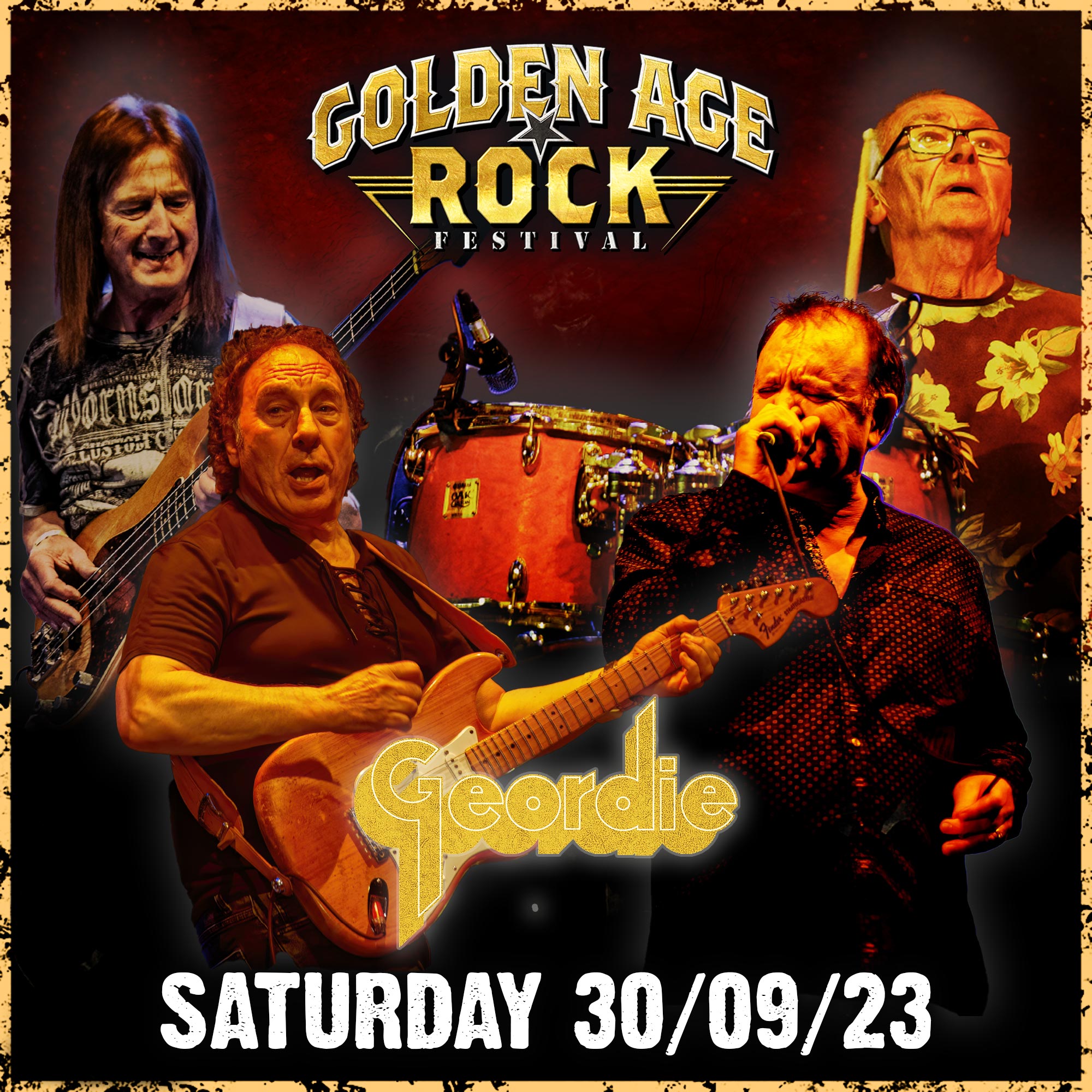Geordie (Uk) - Golgen Age Rock Festival